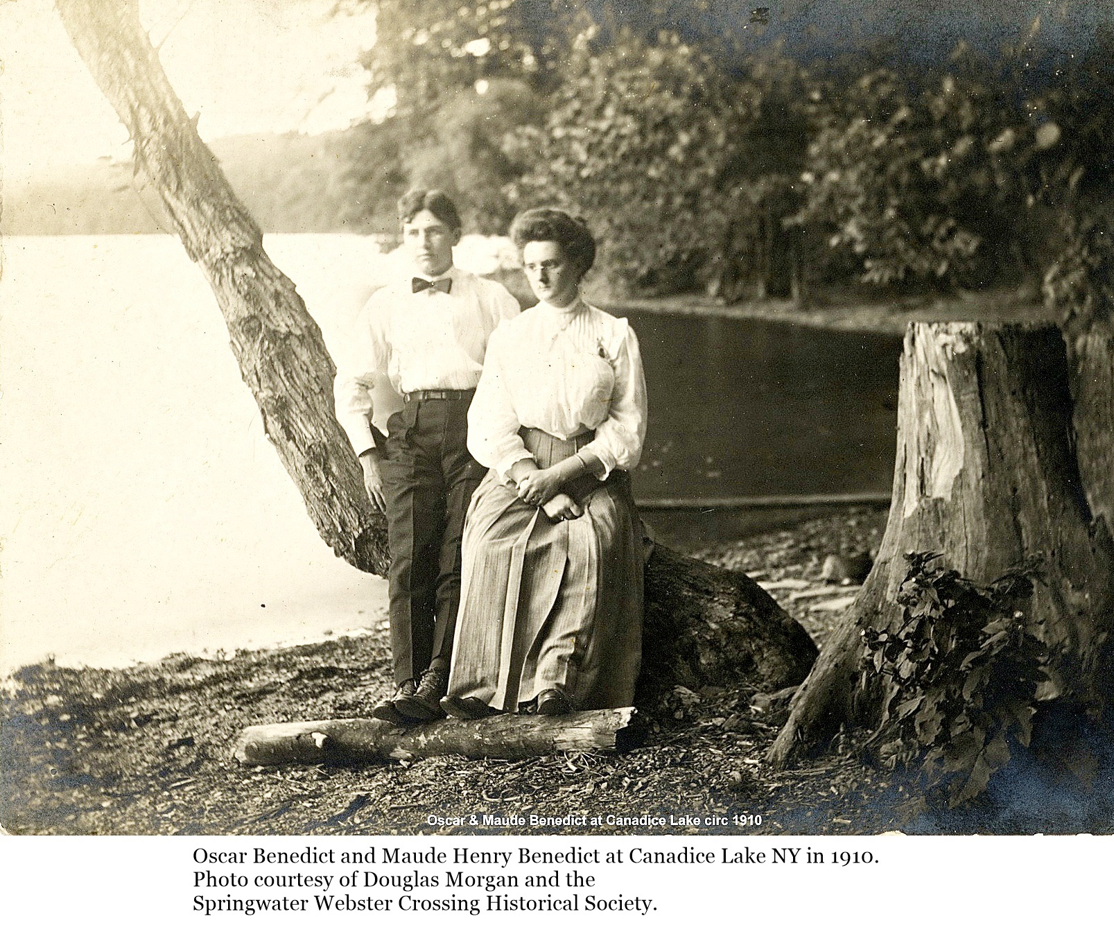 Oscar Benedict and Maude Henry - Hemlock and Canadice Lakes