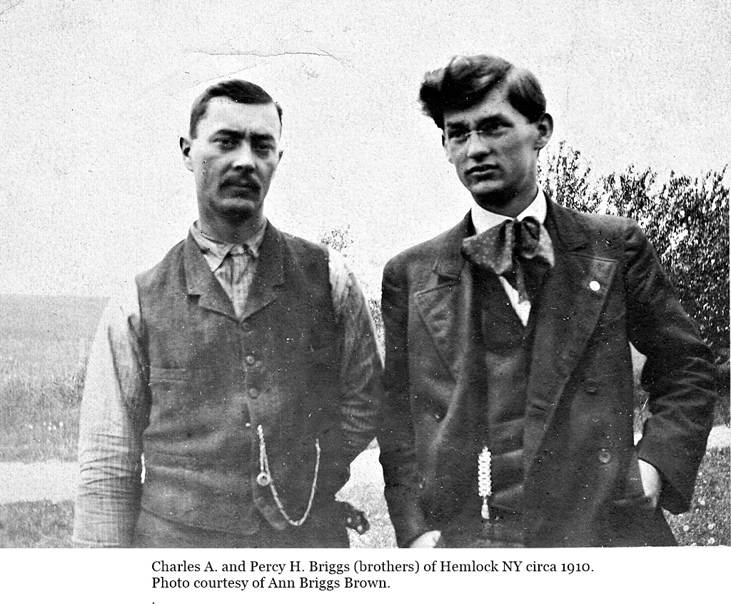 Ira T. Briggs and Minnie Boyce - Hemlock and Canadice Lakes