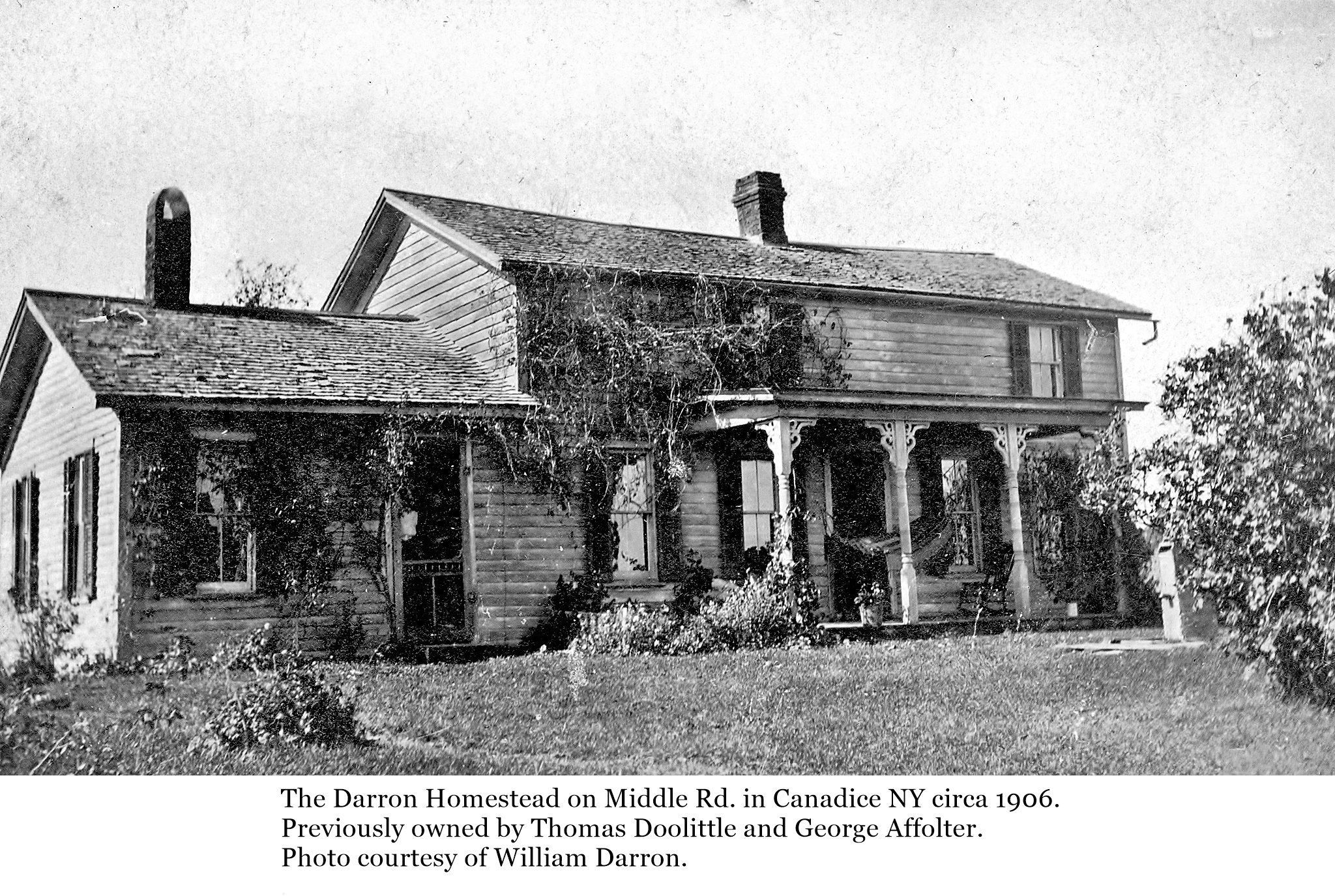 William J. Darron and Bertha A. Ward - Hemlock and Canadice Lakes