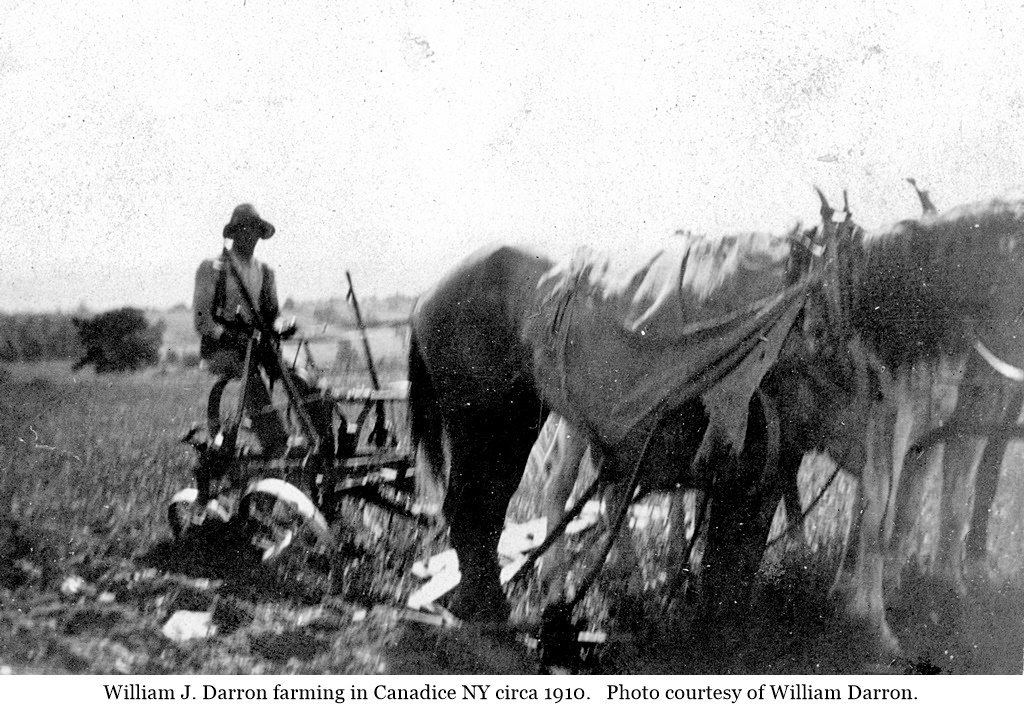 William J. Darron and Bertha A. Ward - Hemlock and Canadice Lakes