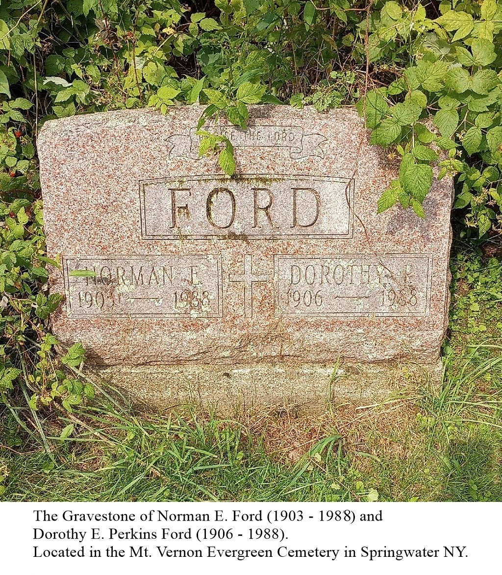Norman E. Ford and Dorothy E. Perkins - Hemlock and Canadice Lakes