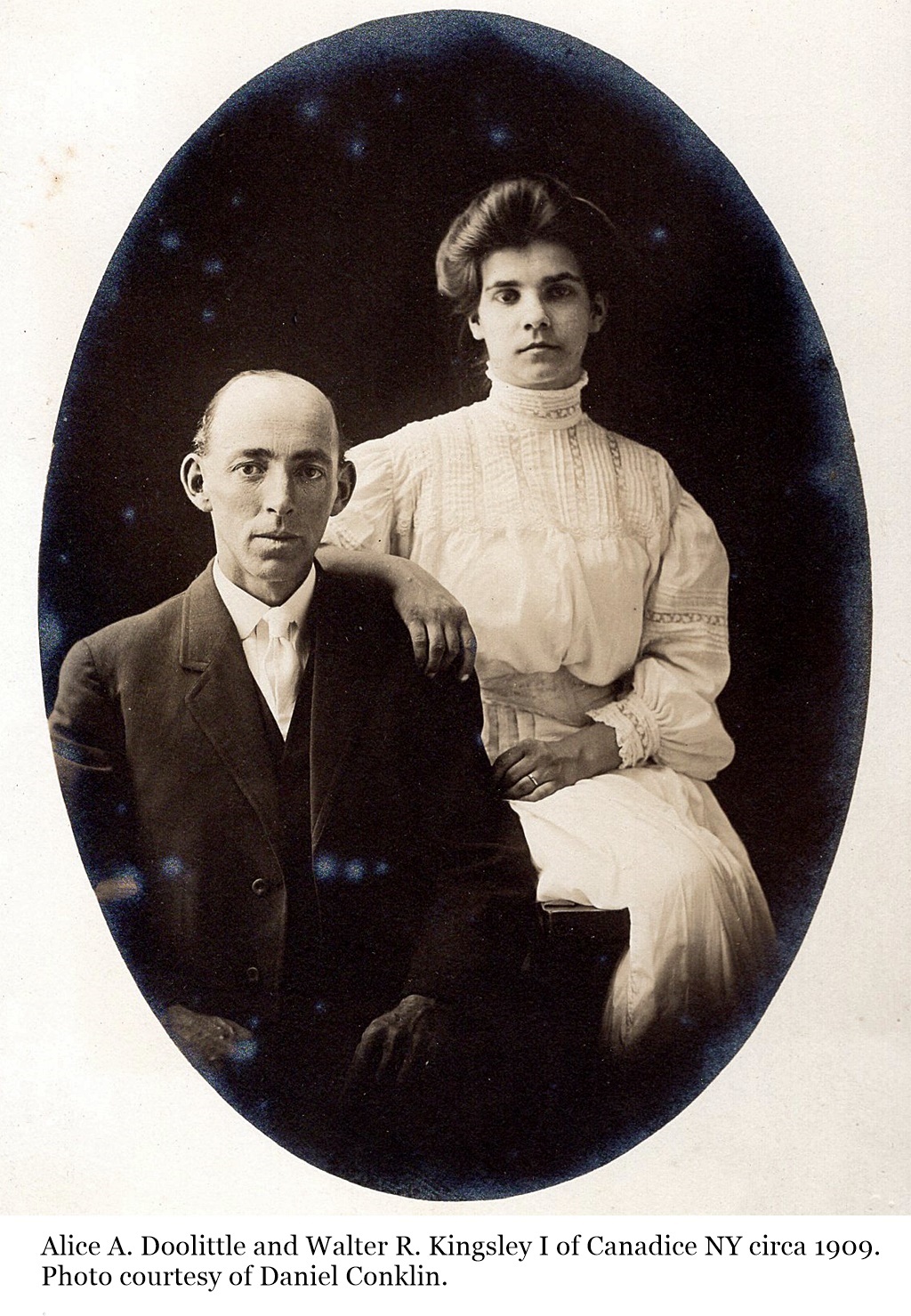 Walter R. Kingsley I and Alice A. Doolittle - Hemlock and Canadice Lakes