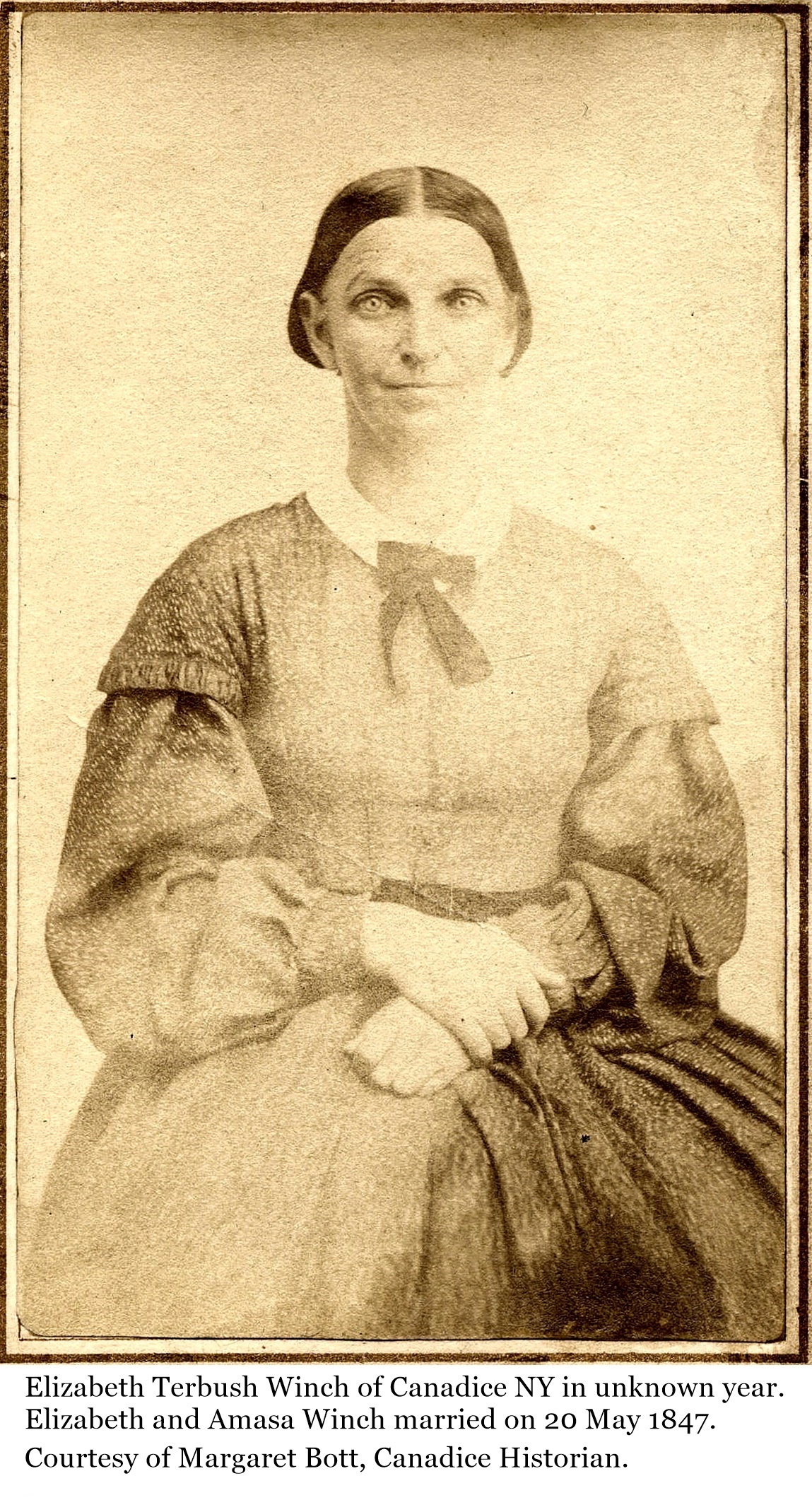 Amasa Winch and Elizabeth Terbush - Hemlock and Canadice Lakes